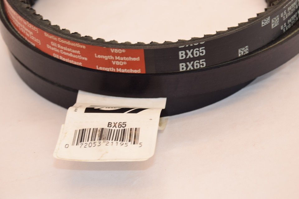 (NEW) GATES BX65 , 9013-2065 Tri-Power Cogged V-Belt USA | eBay