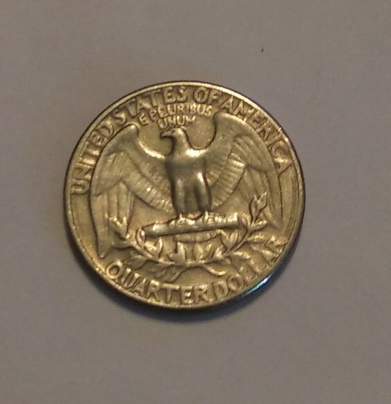 1966 Washington Quarter No Mint Mark Error Rare Looking Coin 66 ...