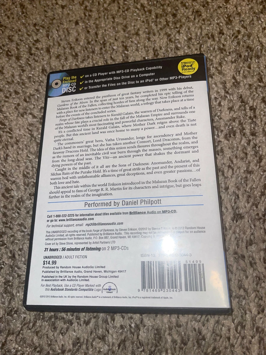 Steven Erikson Audiobooks