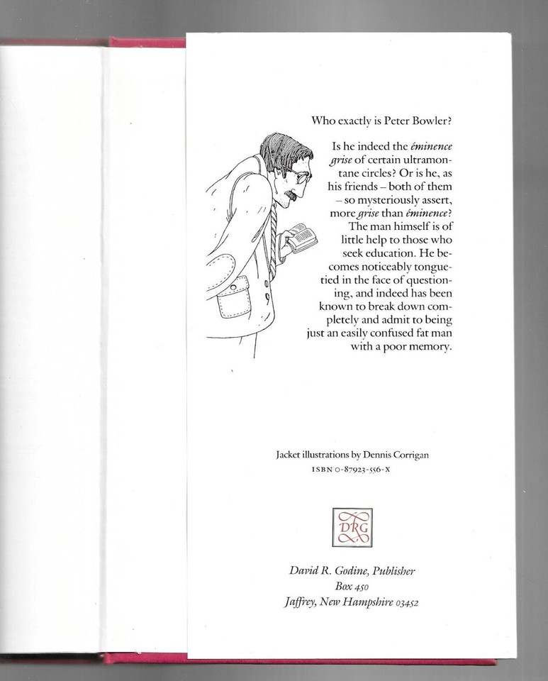 THE SUPERIOR PERSON'S OF WORDS, PETER BOWlER,2000, H/C, D/J | eBay