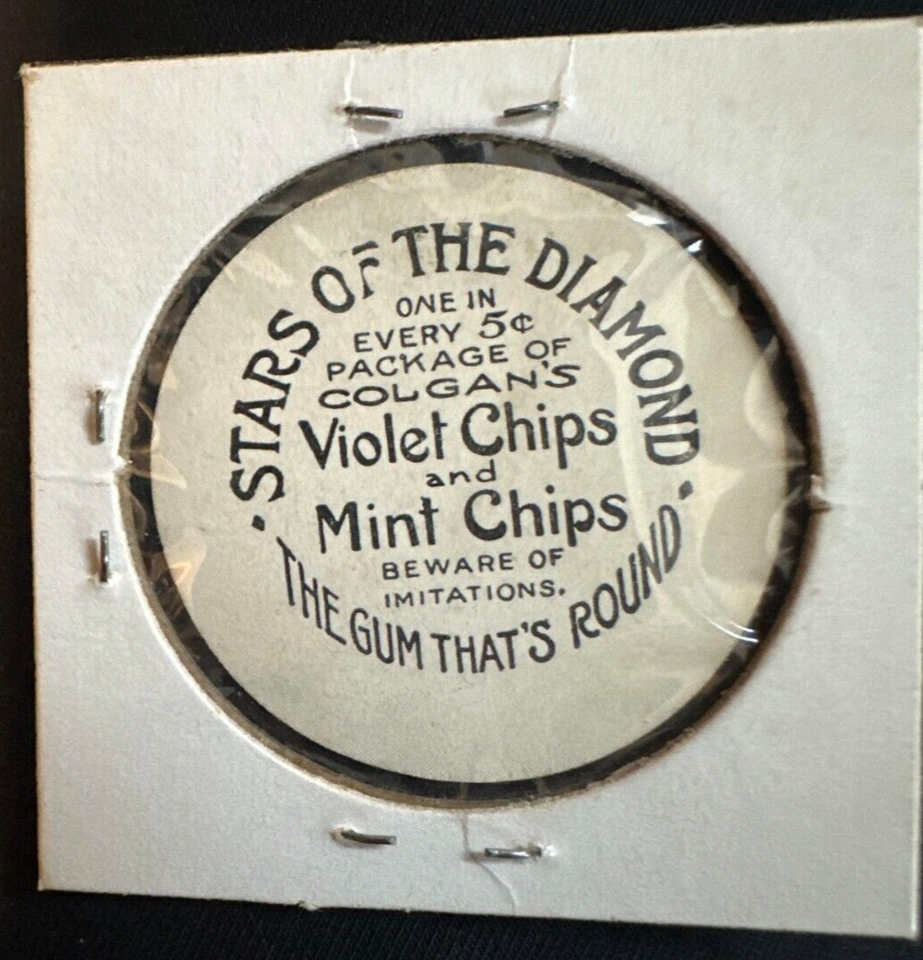 1909 COLGAN'S CHIPS STARS OF THE DIAMOND TOMMY LEACH Pittsburg EX MINT ...