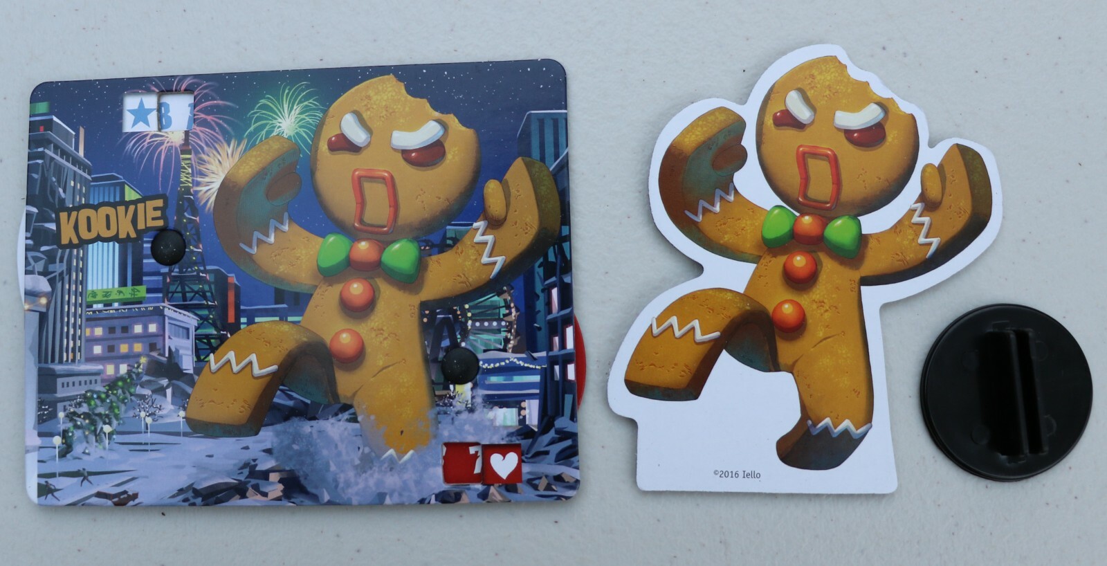 King of Tokyo Promo Monster Rozy Pony Ka-Boomer Orange Death Golem ...