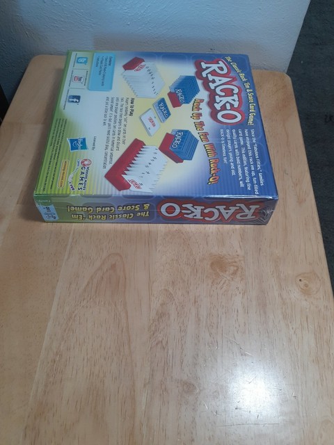 Rack-o Classic Rack 'em Score Card Game Racko Family Fun Winning Moves ...