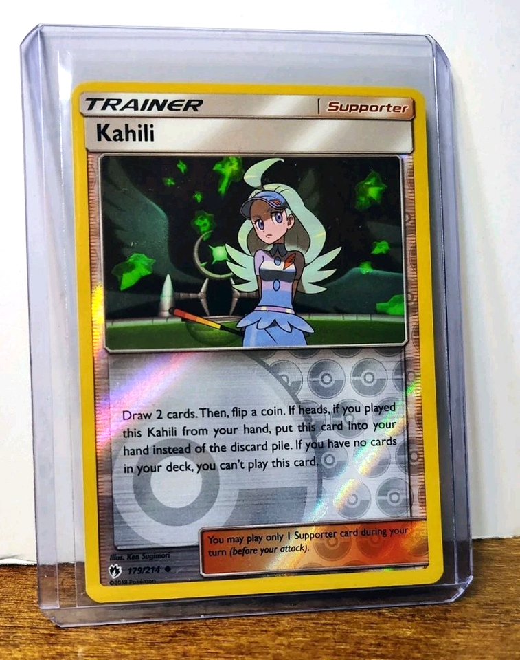 POKEMON KAHILI 179/214 REVERSE HOLO TRAINER LOST THUNDER LP-NM | eBay
