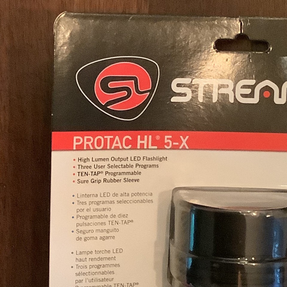 Streamlight Black Protac HL 5-X 3500 Lumens LED Flashlight w/ Batteries ...