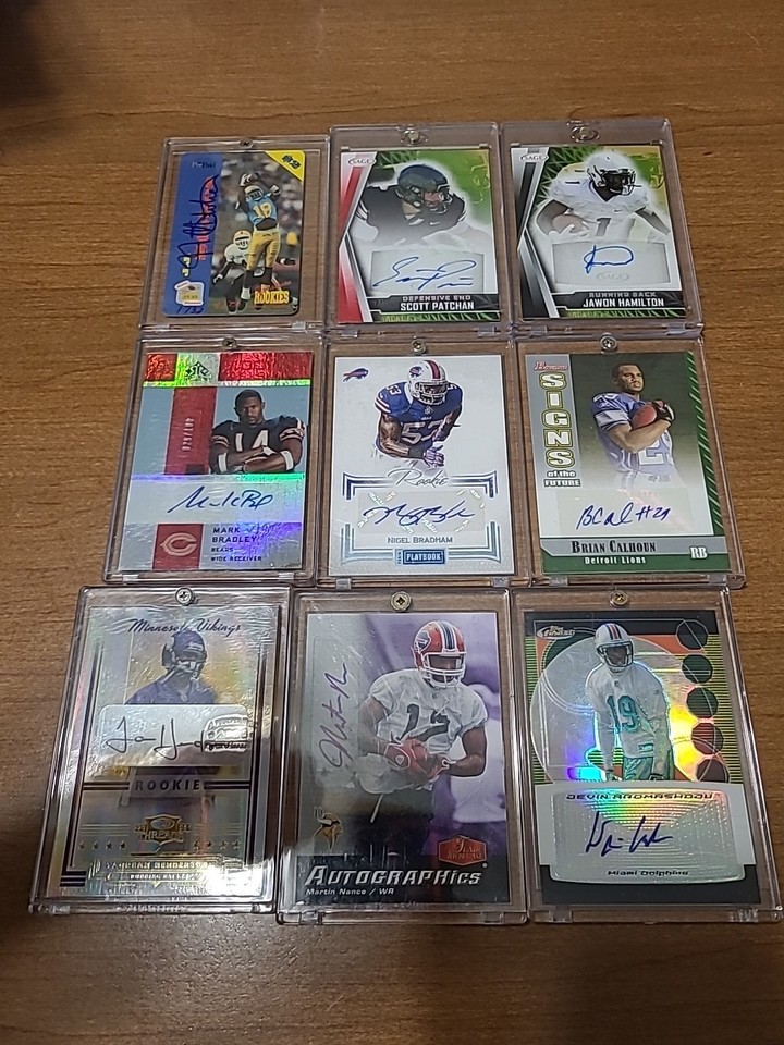 HUGE Lot Of 117 Autographed Football Cards. Auto 90s-2020s | eBay