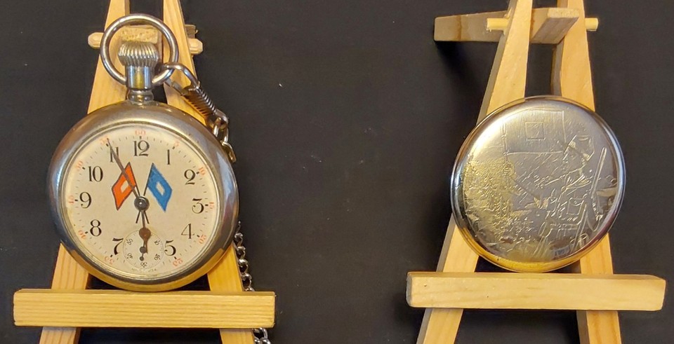 Antique Ansonia Boy Scout Troop Pocket Watch Mfg. Between 1922 & 1930 ...