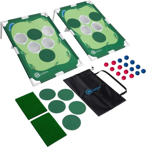 Sidelinx Golf Pong Set - Mash Up of Golf, Cornhole and - Indoor or ...