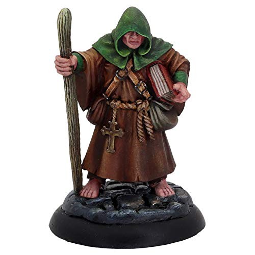 Brother Hammond Traveling Monk Miniature 25mm Heroic Scale Figure ...