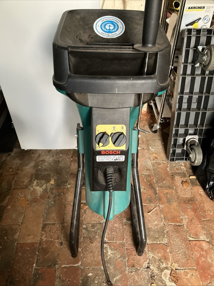 Bosch AXT 2000 HP Garden Shredder Chipper Good Working Order | eBay UK