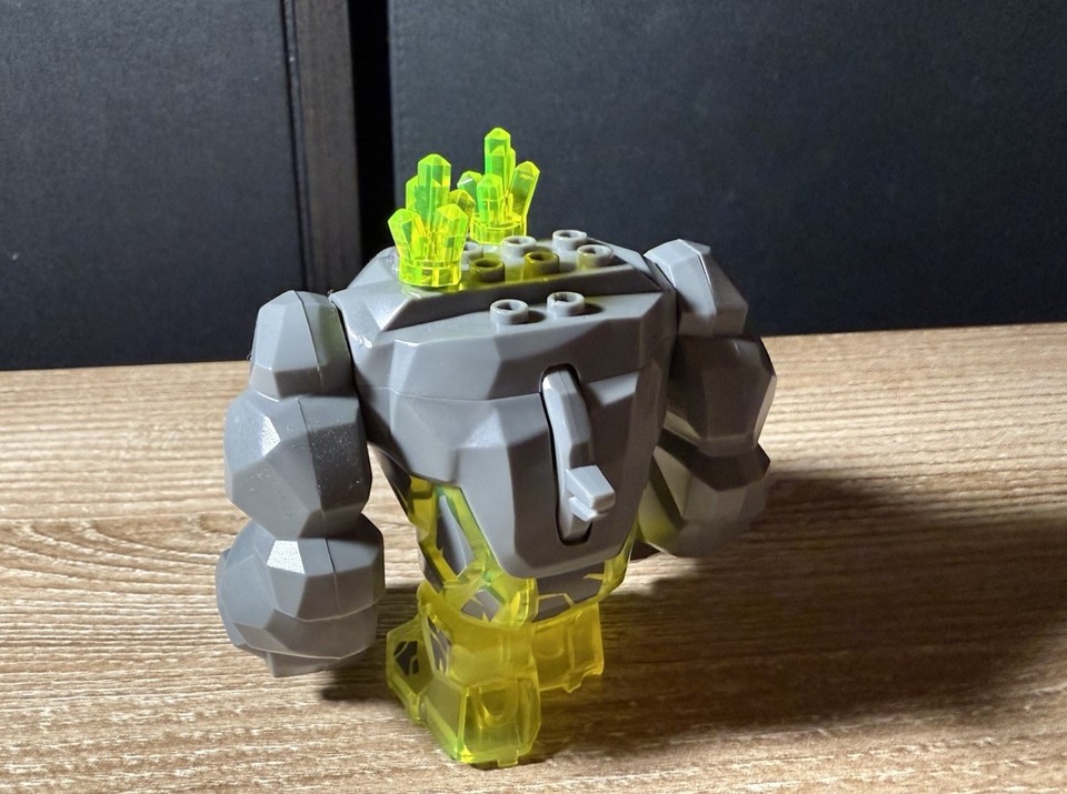 LEGO Geolix Minifigure pm015 8963 Power Miners Rock Monster CMF Lot ...