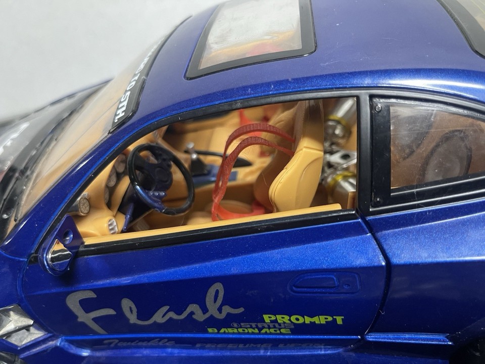 Nissan Silvia Blue 1:10 MaxTech RC, No Remote | eBay