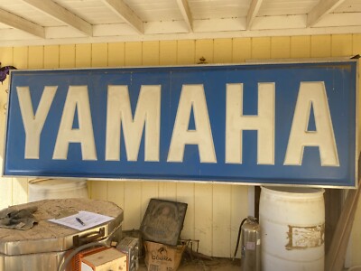 4'x12' Yamaha dealer sign | eBay