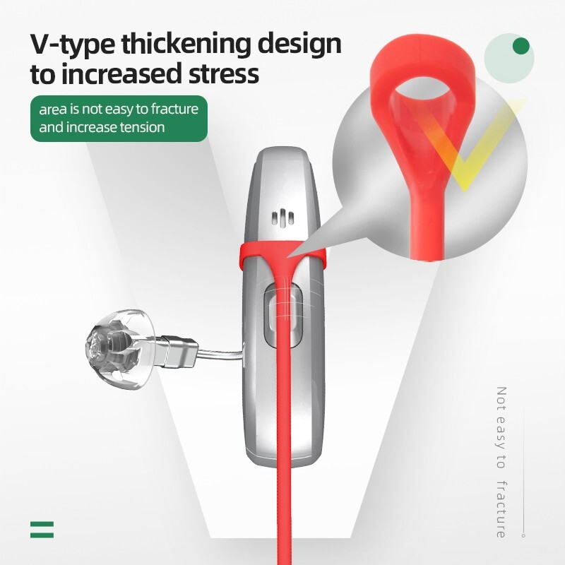 Hearing Aid Clip Lanyard Adjustable for Various Hearing Device Monaural 5 Sets | eBay