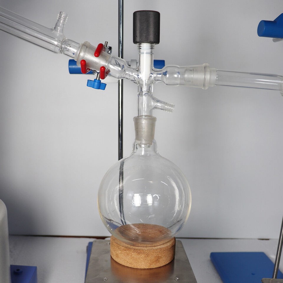 5L Upgrade Short Path Distillation Kit Cold Trap Essential Oil Distill ...
