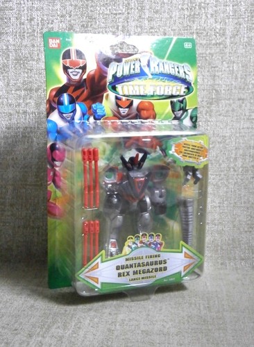 POWER RANGERS TIME FORCE REX MEGAZORD QUANTASAURUS MOSC BANDAI Vintage ...