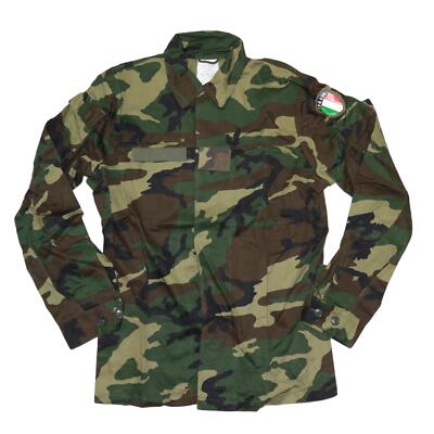 Genuine Italian Army Brand NEW UNISSUED Woodland Field Jacket | eBay UK