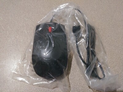 NEW Lenovo 1PSM50L24505 OEM Red Scroll 2 Button USB Optical Mouse FRU ...