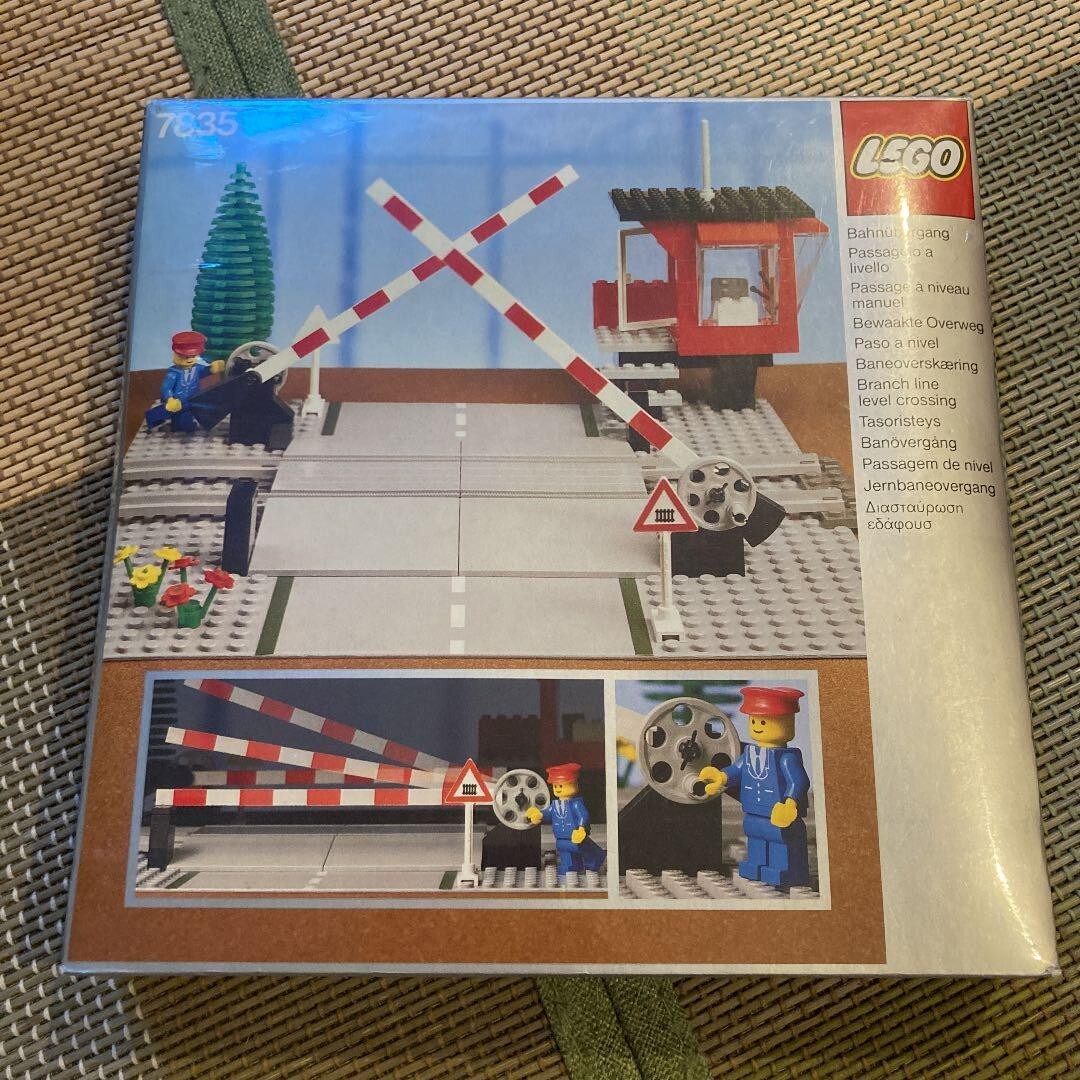 Vintage Lego Train 7835 Manual Road Crossing Factory Sealed RARE NEW ...