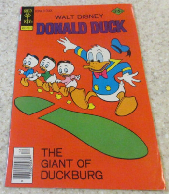 Donald Duck 190, (VF 8.0) 1977, "The Giant of Duckburg" 30% off Guide ...
