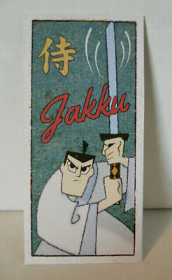 Samurai Jack Menko: Custom-Designed Trading Card - 1940s Japanese Style ...