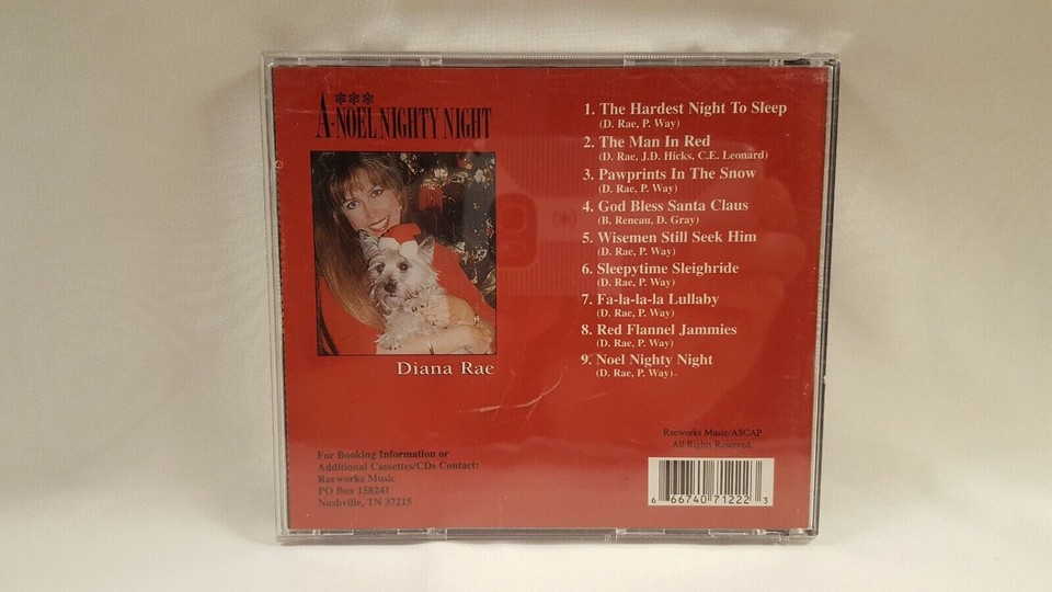 Diana Rae / A NOEL NIGHTY NIGHT (Missing front cover art.) / CD | eBay