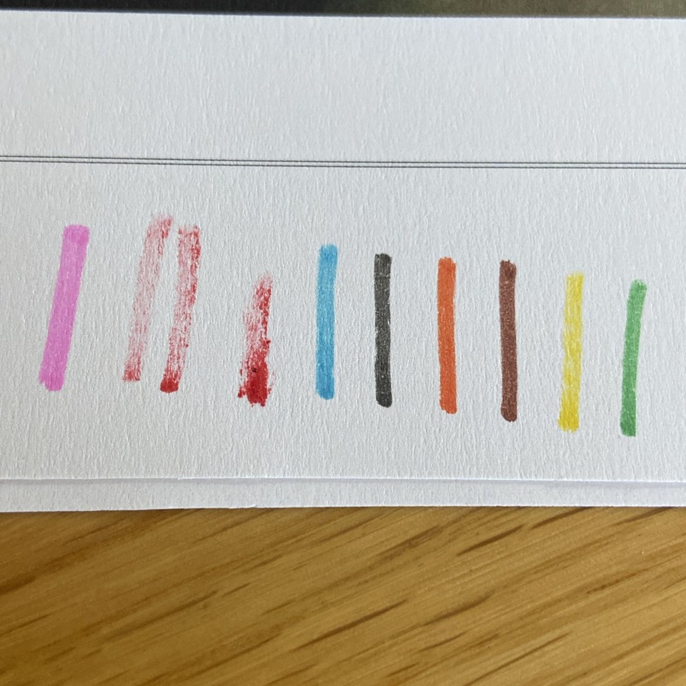 8 Washable Pens, Peppa Pig, Chunky Felt Tips (Red has run out) in ...