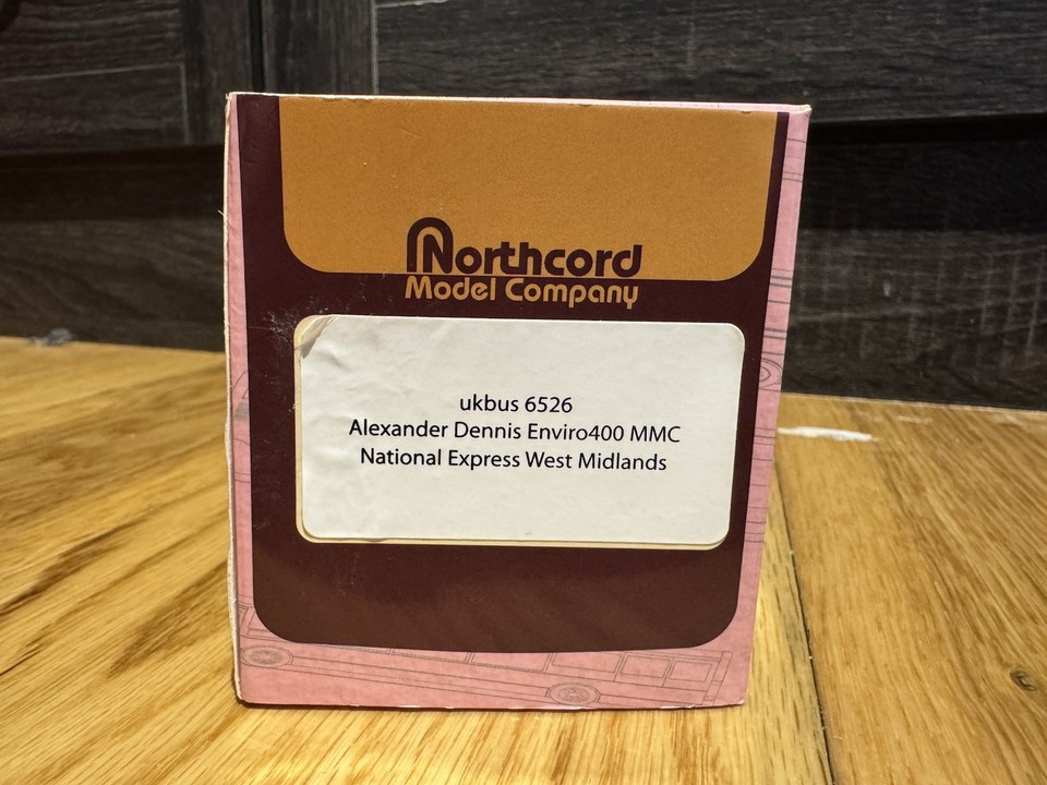 CMNL UKBUS 6526 Northcord Enviro400 MMC NXWM Birmingham National ...