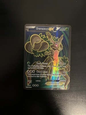 Pokemon TCG Trevenant EX Primal Clash XY Full Art Ultra Rare Holo Card ...
