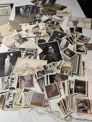Huge Vintage Photo Collection Polaroids, 8x10 1970s + Earlier 100s ...
