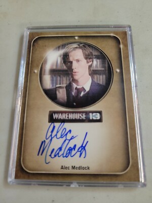 Alex Medlock autograph card as Warehouse 13 | eBay