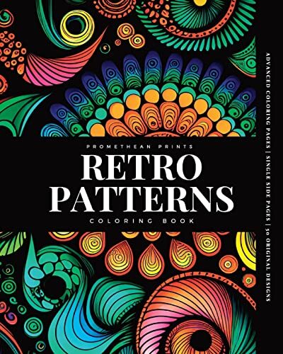 Anton Fox Retro Patterns (Coloring Book) (Paperback) (UK IMPORT) | eBay