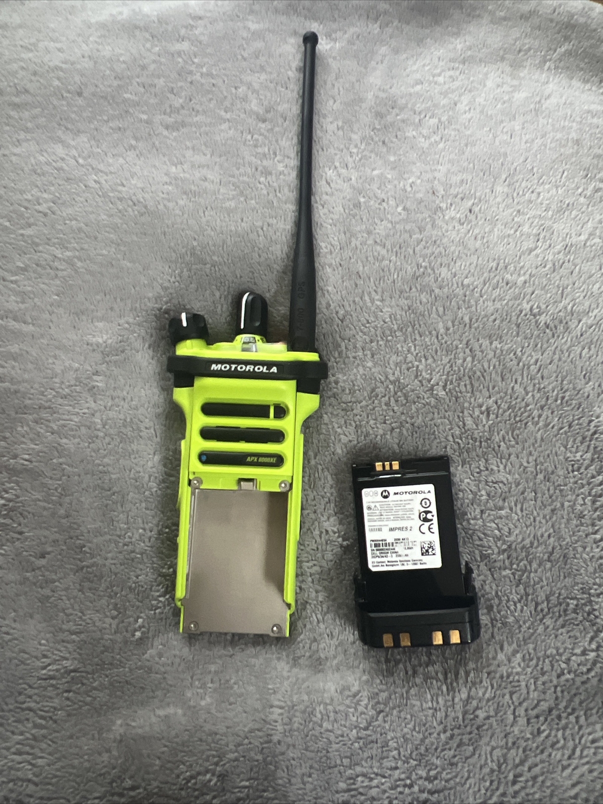 MOTOROLA APX APX8000 XE P25 TDMA RADIO VHF 7/ 800 UHF DIGITAL ADP AES ...