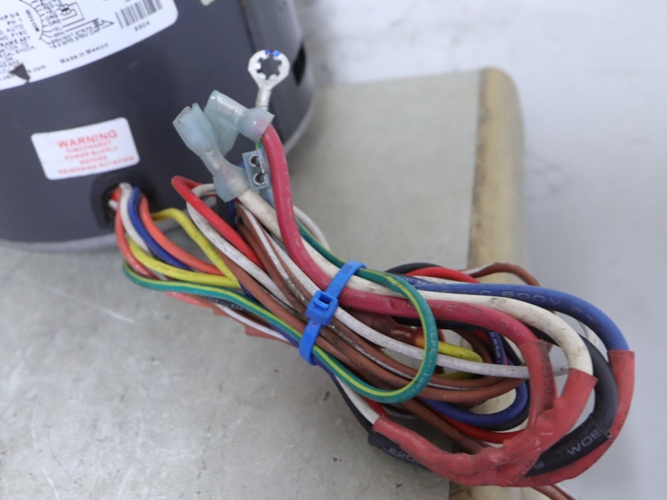 US Motors K55HXWPY-1412 Furnace Blower Motor 3/4HP 115V 1075RPM 3SPD ...