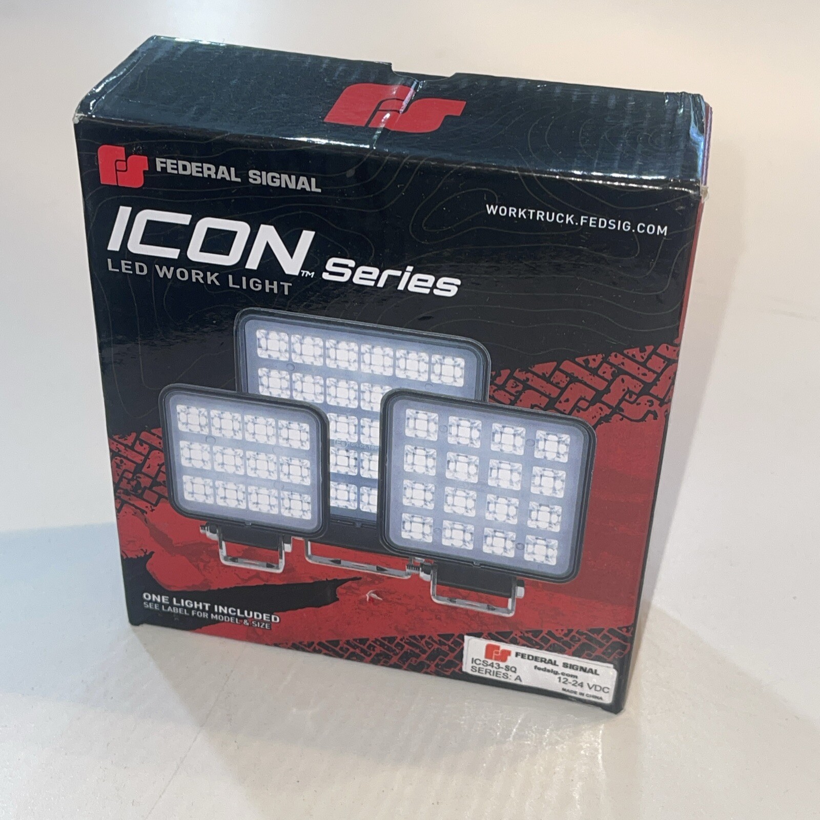 ICON Series Work Light, 4.3-inch, 2700 Lumen, Square | eBay