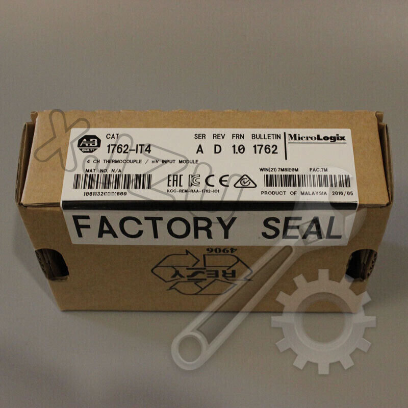 Free Tax AB 1762-IT4 /A New Factory Sealed MicroLogix Themocouple/mV ...