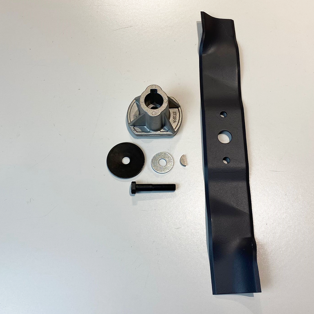 Mountfield Blade & Blade Boss Kit fits Push models: HP164, HP41 & HP414 ...