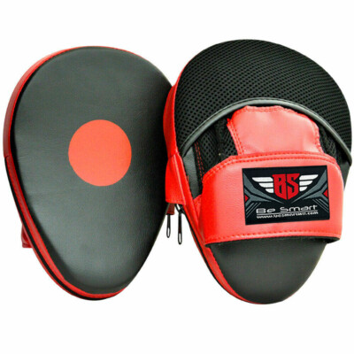 Boxing Mitts MMA Target Focus Pad Training Glove Karate Thai Kick Muay ...