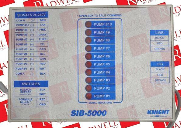 Knight Idex Sib-5000 Signal Interface Module With Cat5 Cable for sale ...