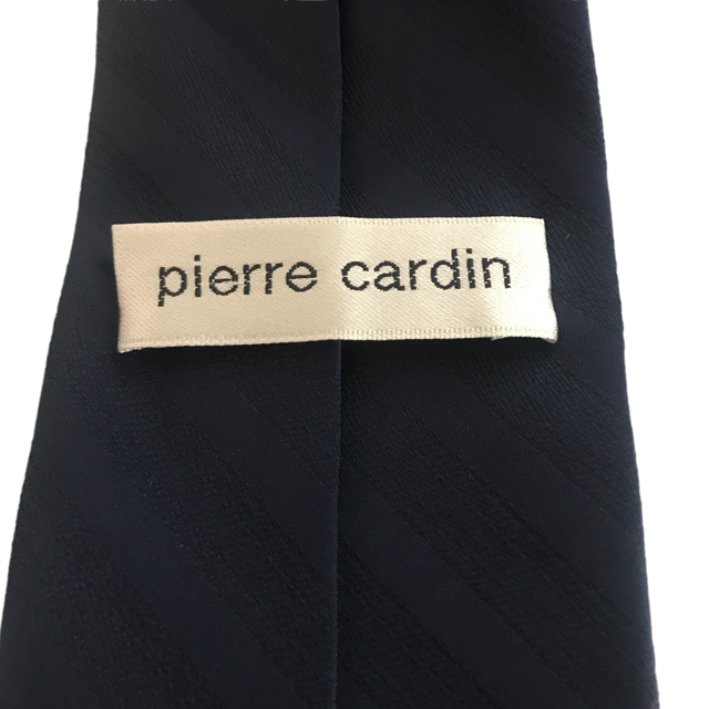 Pierre Cardin Men's Neck Tie Polyester Striped 61" L 3.25" W Navy | eBay