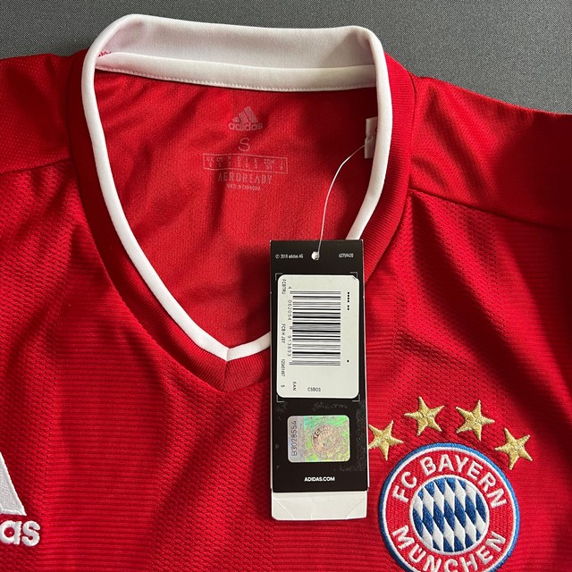 Bayern Munich Jersey 2021 Home SMALL Mens Soccer Shirt Adidas FR8358 ...