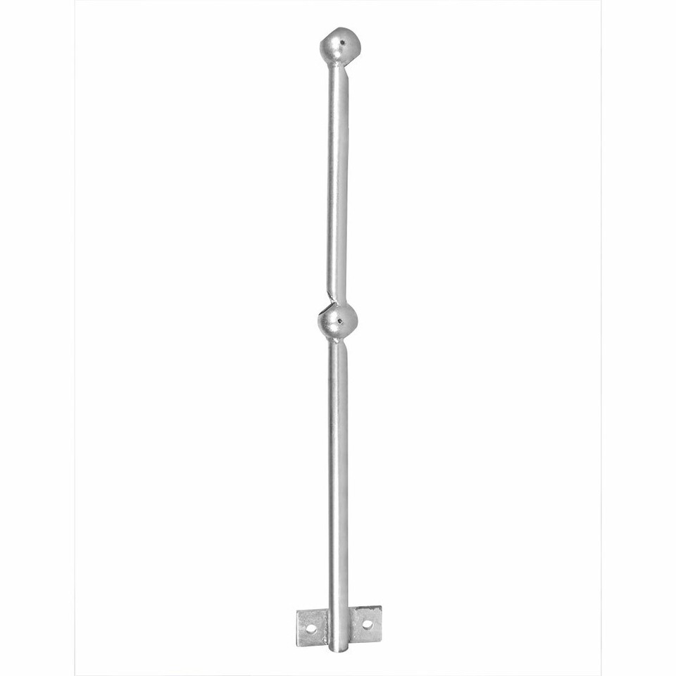 Galvanised Handrail Stanchions Tubular Standards Sticks Ball Posts ...