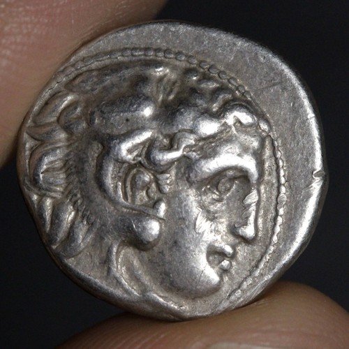 Alexander the Great Coin Ancient Greek Silver Drachm 310BC VF Zeus ...