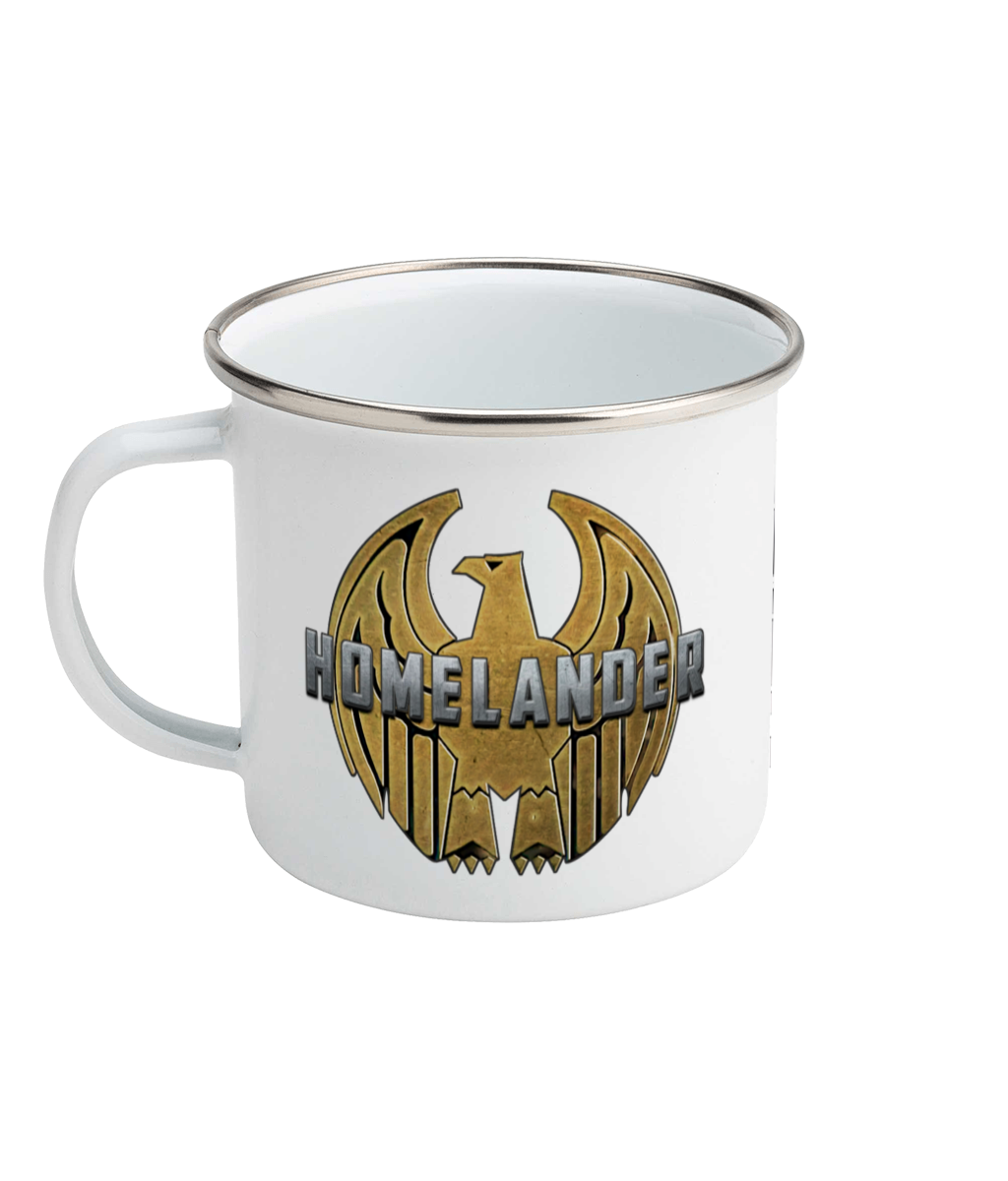 Homelander Badge Design The 7 Enamel Mug Based On The Boys | eBay UK