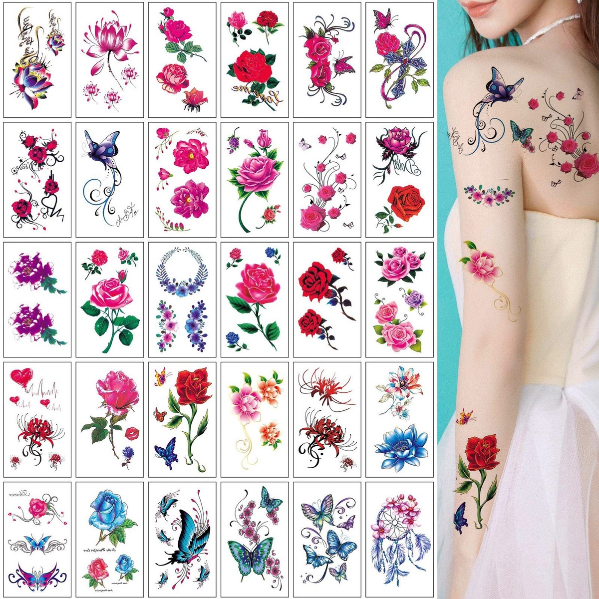 Temporary tattoo sheets - Bronctattooaus.com