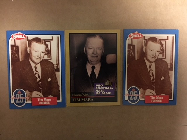 Sonny Franck 1941-47 NY Giants Football Signed Tim Mara Founder Card | eBay