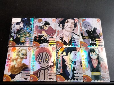 Akaza 8 Demon Slayer Kimetsu No Yaiba Anime Trading Card TCG CCG | eBay