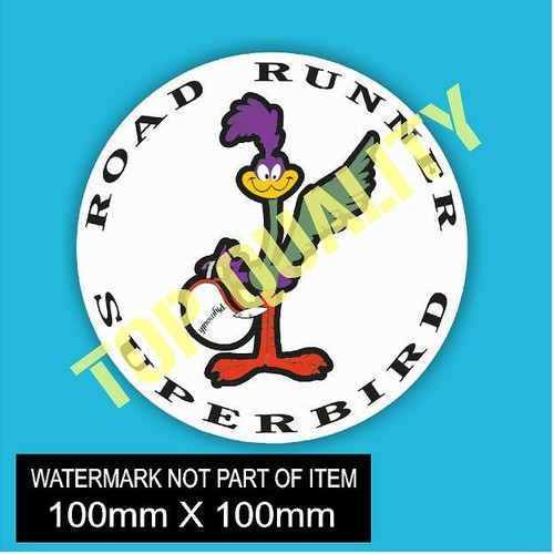 PLYMOUTH ROAD RUNNER SUPERBIRD STICKER FOR CAR TRUCK MOTORSPORT | eBay ...