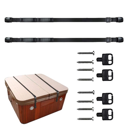 1 Pairs Hot Tub Cover Storm Straps Spa Safety Securestraps FITS MOST ...