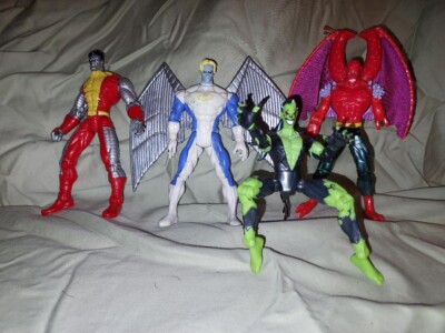 X-Men & X-Men 2099 loose action figure lot Toy Biz Colossus ArchAngel ...